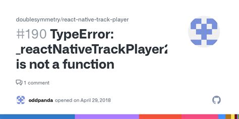 TypeError ReactNativeTrackPlayer Default GetVolume Is Not A Function Issue