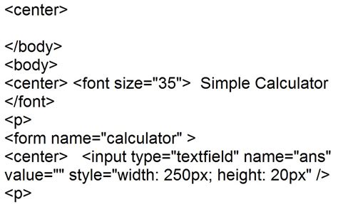 How To Make A Calculator In HTML VISION