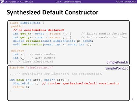 c constructor insanity cse 333 summer ppt download