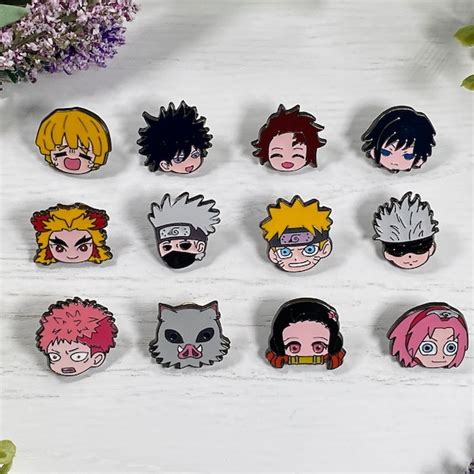 Anime Enamel Pins Etsy