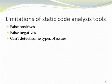 Ppt Peer Code Review And Static Code Analysis Tools Powerpoint