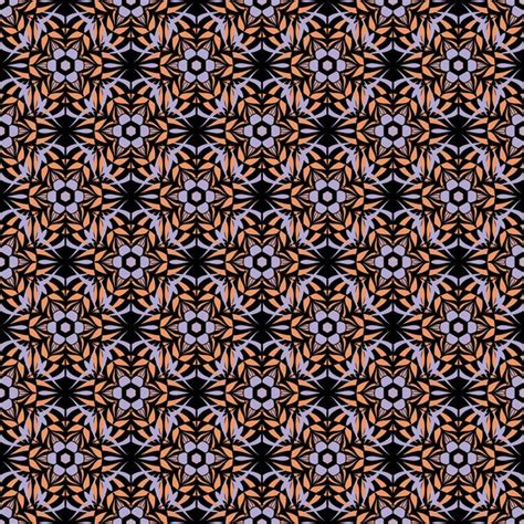 Premium Vector Seamless Pattern With Abstract Ornaments Colorful Texture For Surface Design