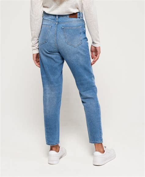 Womens Ruby Slim Jeans In Coastline Blue Superdry Uk