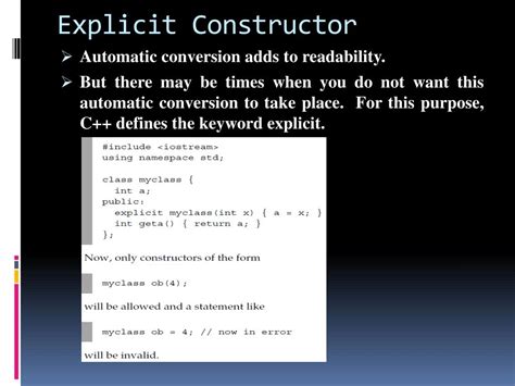 Ppt Constructor And Destructor Powerpoint Presentation Free Download Id4482548