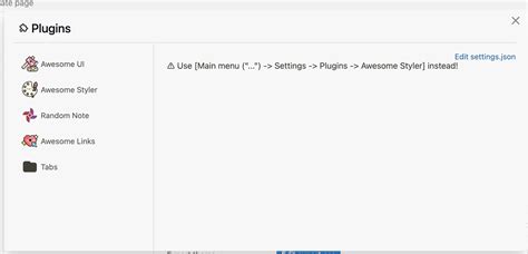 cannot access awesome styler settings · issue 78 · yoyurec logseq
