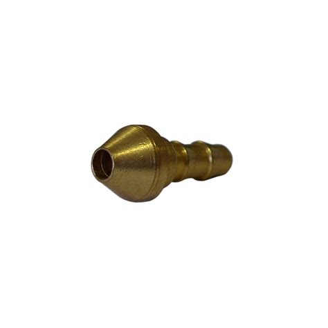 Brass Pipe End With Coned Seat Aeil332 Merlin Motorsport