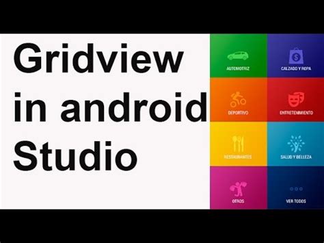Gridview In Android Studio YouTube