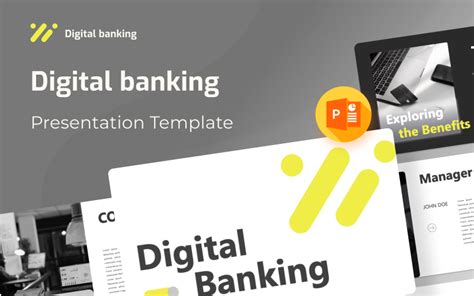 Digital Banking PowerPoint Presentation Template