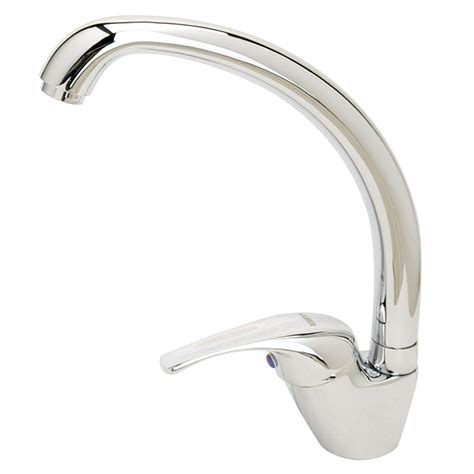 Monomando Fregadero Con Caño Alto Con Cartucho Ceramico Ø 40 Mm