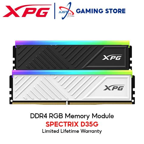 Adata Xpg Spectrix D35g 8gb 16gb Ddr4 3200mhz 3600mhz Rgb Memory Ram Black White