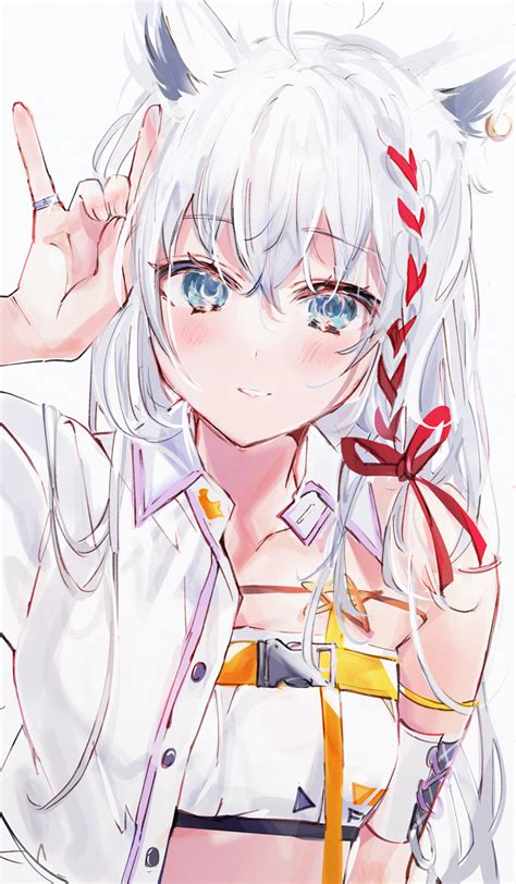 Shirakami Fubuki Hololive Drawn By Shiajob Danbooru