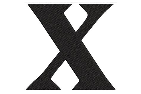 Alphabet Letter X · Creative Fabrica