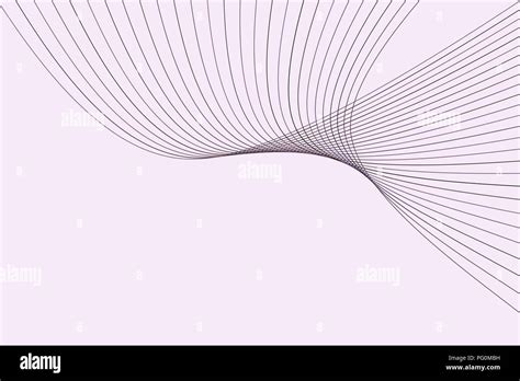 Abstract Colored Geometric Line And Curve Pattern Good For Web Page