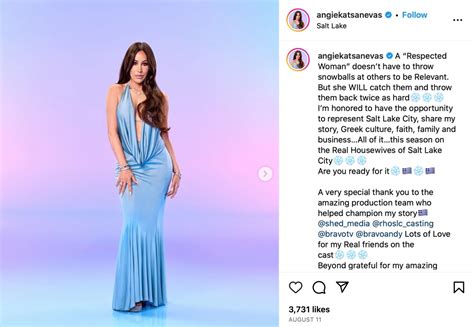 Angie Katsanevas Newest Cast Member On Real Housewives Of Salt Lake