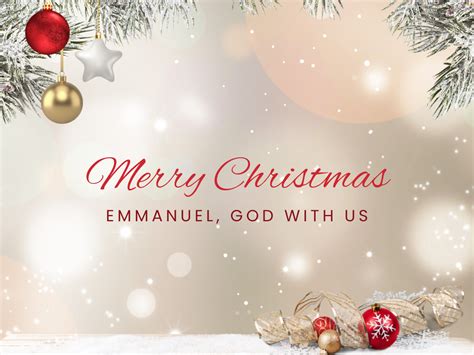 Emmanuel God