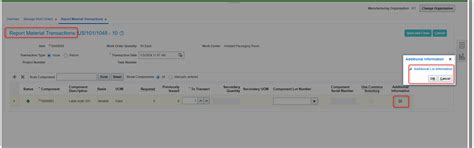 How To Enable Dff At Report Material Transaction — Cloud Customer Connect