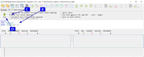 Compare Custom Query Results Ks Db Merge Tools For Sqlite