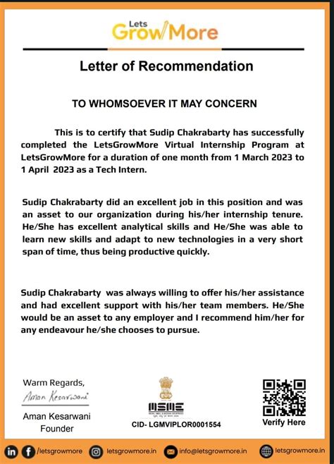 Sudip Chakrabarty On Linkedin Internship Intern Opportunity