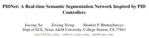 【cvpr2023】pidnet a real time semantic segmentation network inspired by