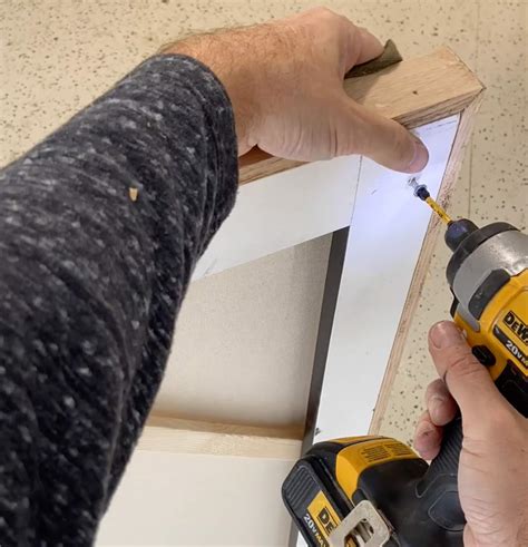 How To Frame A Canvas Plank And Pillow