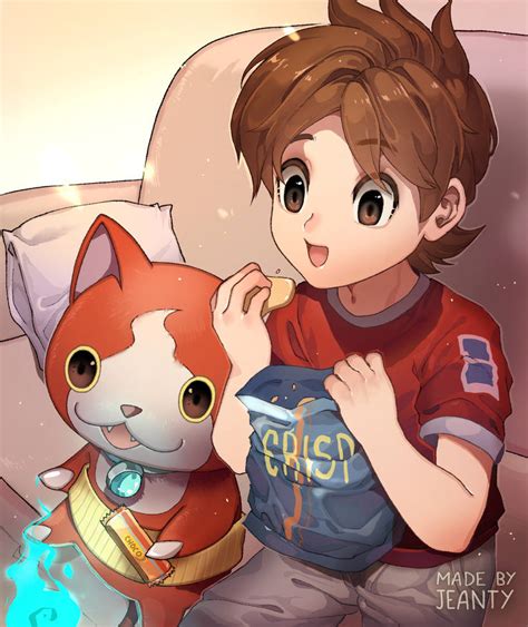 Nate From Yokai Watch Fan Art By Wallach1 On Deviantart
