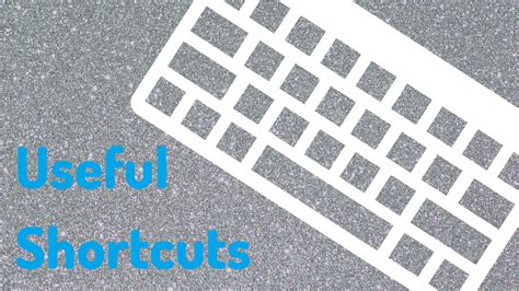 Implementing A User Friendly Interface For Managing Keyboard Shortcuts