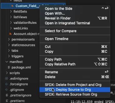 Restoring Metadata Using Visual Studio Code Own Portal Own