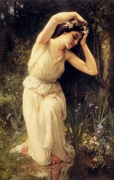 A Nymph In The Forest Charles Amable Lenoir