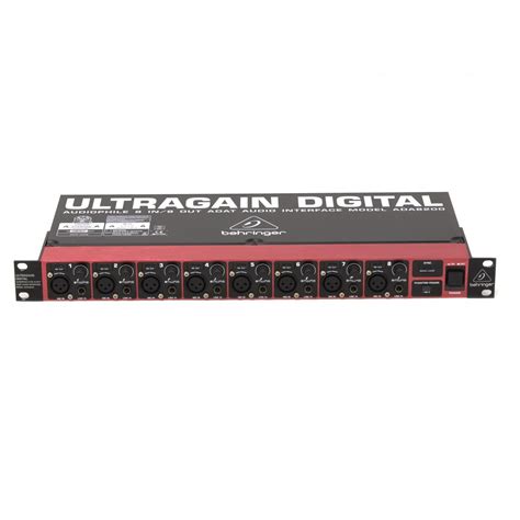 Behringer Ada8200 Ultragain Pro Digital Secondhand At Gear4music