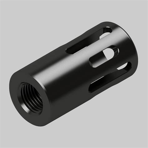 Zephyr Mini Flash Hider 1 2 Unf Or 1 2 Unef Adaptateur And Silencieux