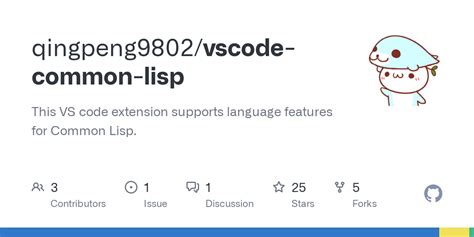 Github Qingpeng9802vscode Common Lisp This Vs Code Extension