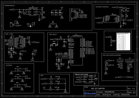 NFC BT Reader EasyEDA Open Source Hardware Lab