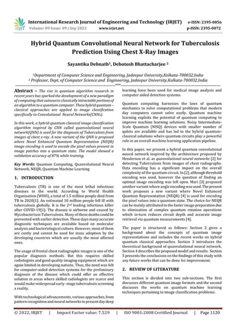 Hybrid Quantum Convolutional Neural Network For Tuberculosis Prediction