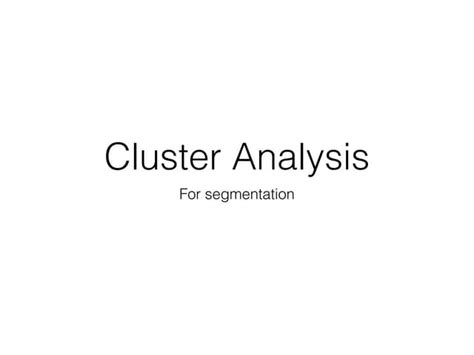Hierarchical Clustering In Data Mining