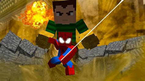 ЧЕЛОВЕК ПАУК ПРОТИВ ПЕСОЧНОГО ЧЕЛОВЕКА В Minecraft НОВЫЕ ПРИКЛЮЧЕНИЯ