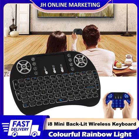 I8 Mini Keyboard Air Mouse 2 4ghz Wireless Touchpad Keyboard And Mouse Lazada