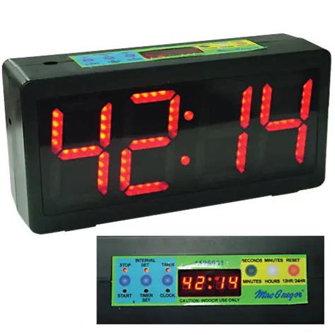 Macgregor Up Down Count Timer Clock Coachingstore