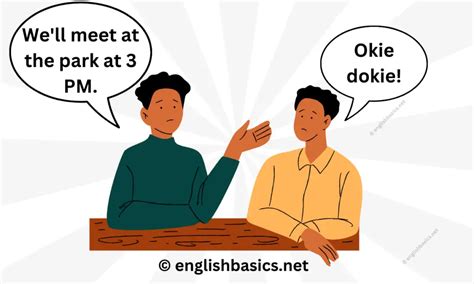 What Does ‘okie Dokie Or Okey Dokey” Mean English Basics