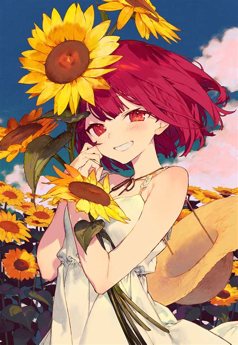 Flower Field Danbooru