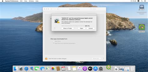 qgis on macos can t be opened because apple cannot check it for
