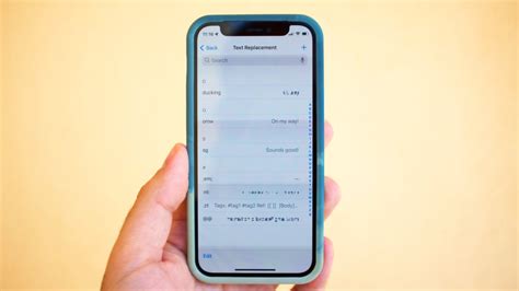How To Use Apple IOS Text Replacement Reviewed