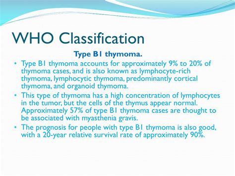 Ppt Thymomas Powerpoint Presentation Free Download Id6729033