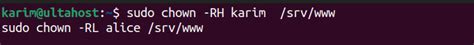 How To Use Chown Command Recursively Ultahost Knowledge Base