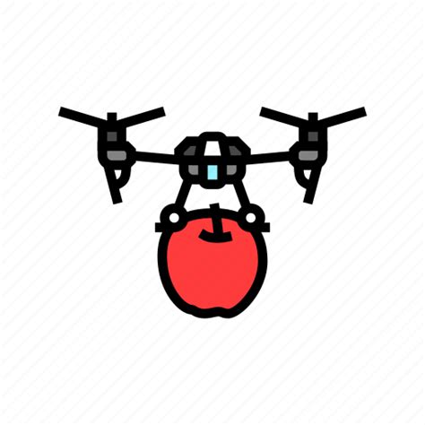 Harvesting Drone Robot Harvests Automation Agriculture Icon Download On Iconfinder