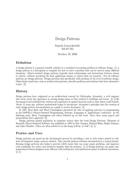design patterns pdf class computer programming inheritance