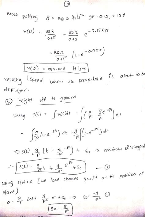 1 Point Math 216 Homework Webhw3 Problem 6 A Person Leaps From An