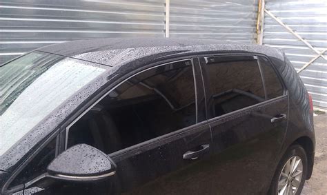 ветровики (дефлекторы окон) — Volkswagen Golf Mk7, 1,4 л, 2013 года ...