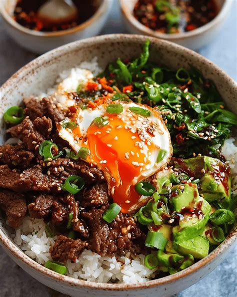 Korean Beef Bulgogi Rice Bowls