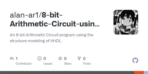 Github Alan Ar18 Bit Arithmetic Circuit Using Vhdl An 8 Bit