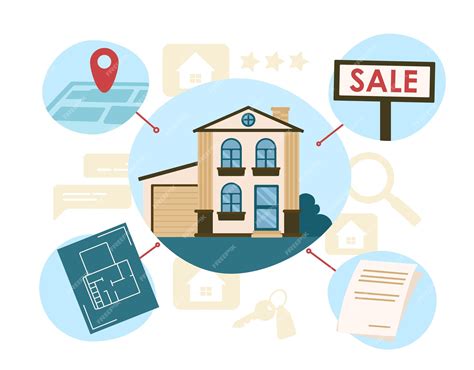 Premium Vector Sale House Concept Transactions With Private Property
